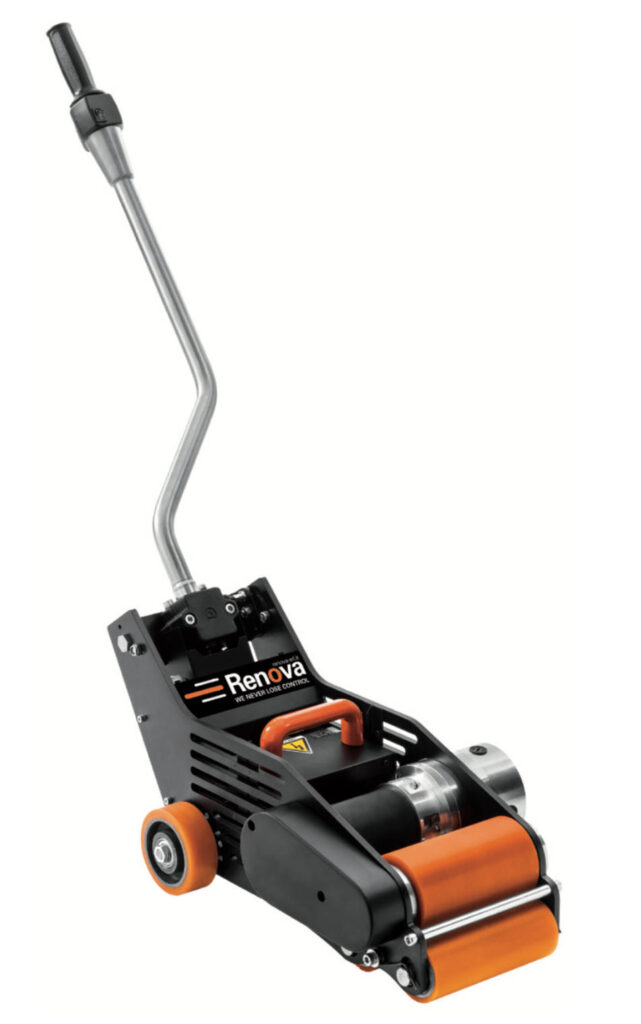 Battery roll pusher for the paper, corrugated, converting, wire and ...