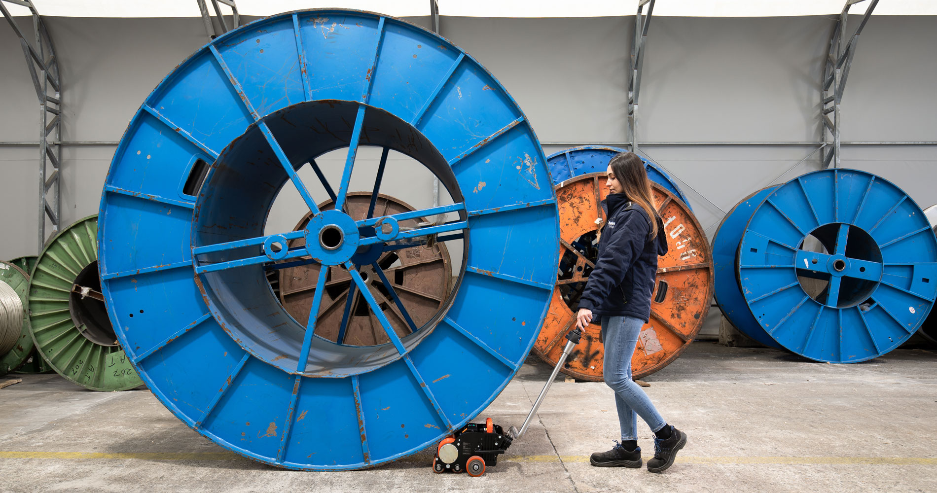 Reel pushers for Wire & Cable | MOVIROLL » Renova