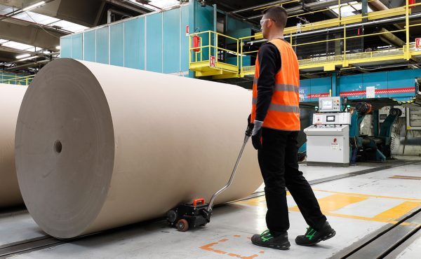 Roll pushers for paper and corrugated | MOVIROLL » Renova