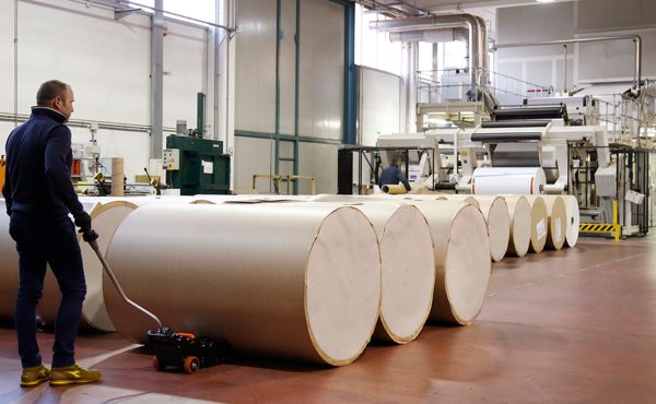 Roll pushers for paper and corrugated | MOVIROLL » Renova