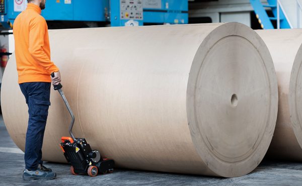 Roll pushers for paper and corrugated | MOVIROLL » Renova