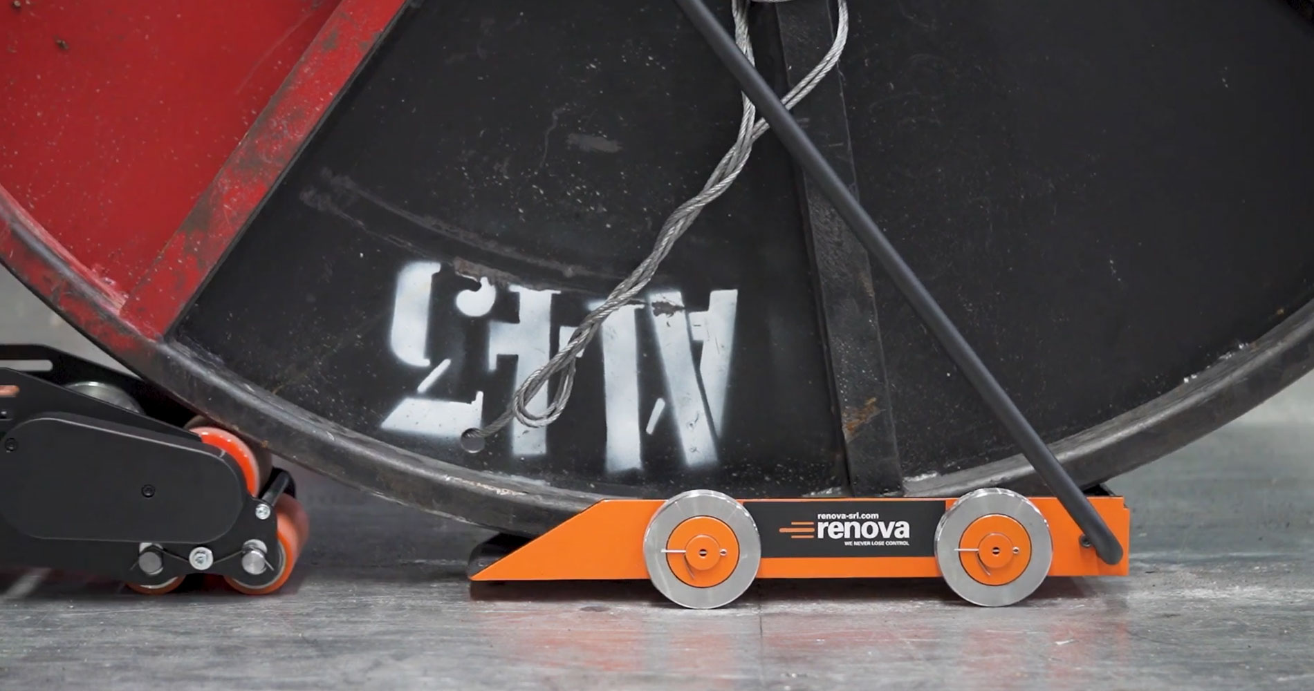 Material handling ancillary equipment | REEL TURNER » Renova