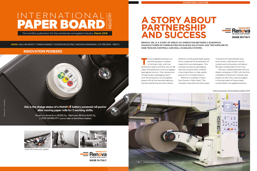 Historia de portada de IPBI - marzo 2019 » Renova